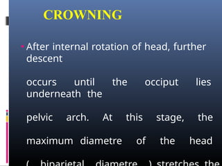 mechanismoflabour - definition, principles and cardinal movements | PPTX