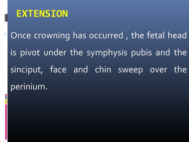 Mechanism of labour | PPT