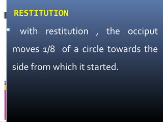 Mechanism of labour | PPT