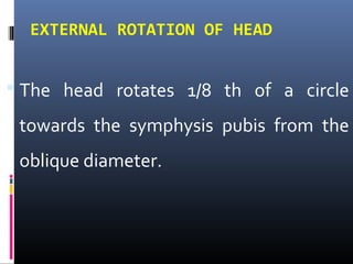 Mechanism of labour | PPT