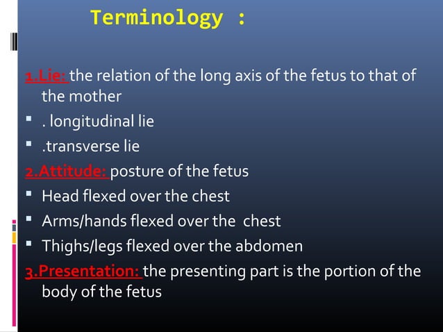 Mechanism of labour | PPT
