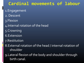 Mechanism of labour | PPT