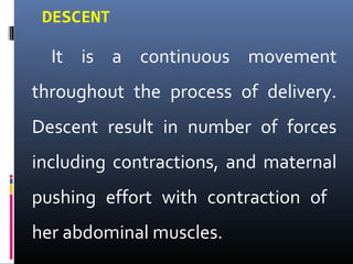 Mechanism of labour | PPT