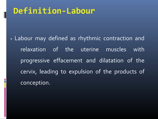 Mechanism of labour | PPT