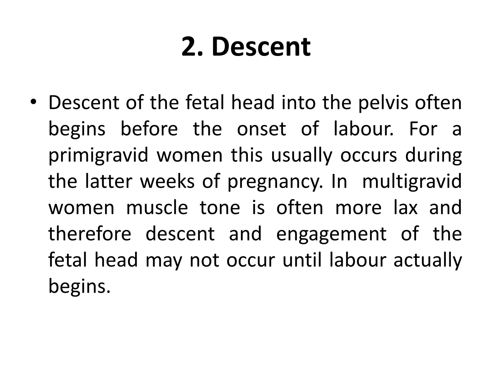 Mechanism of labour | PPTX