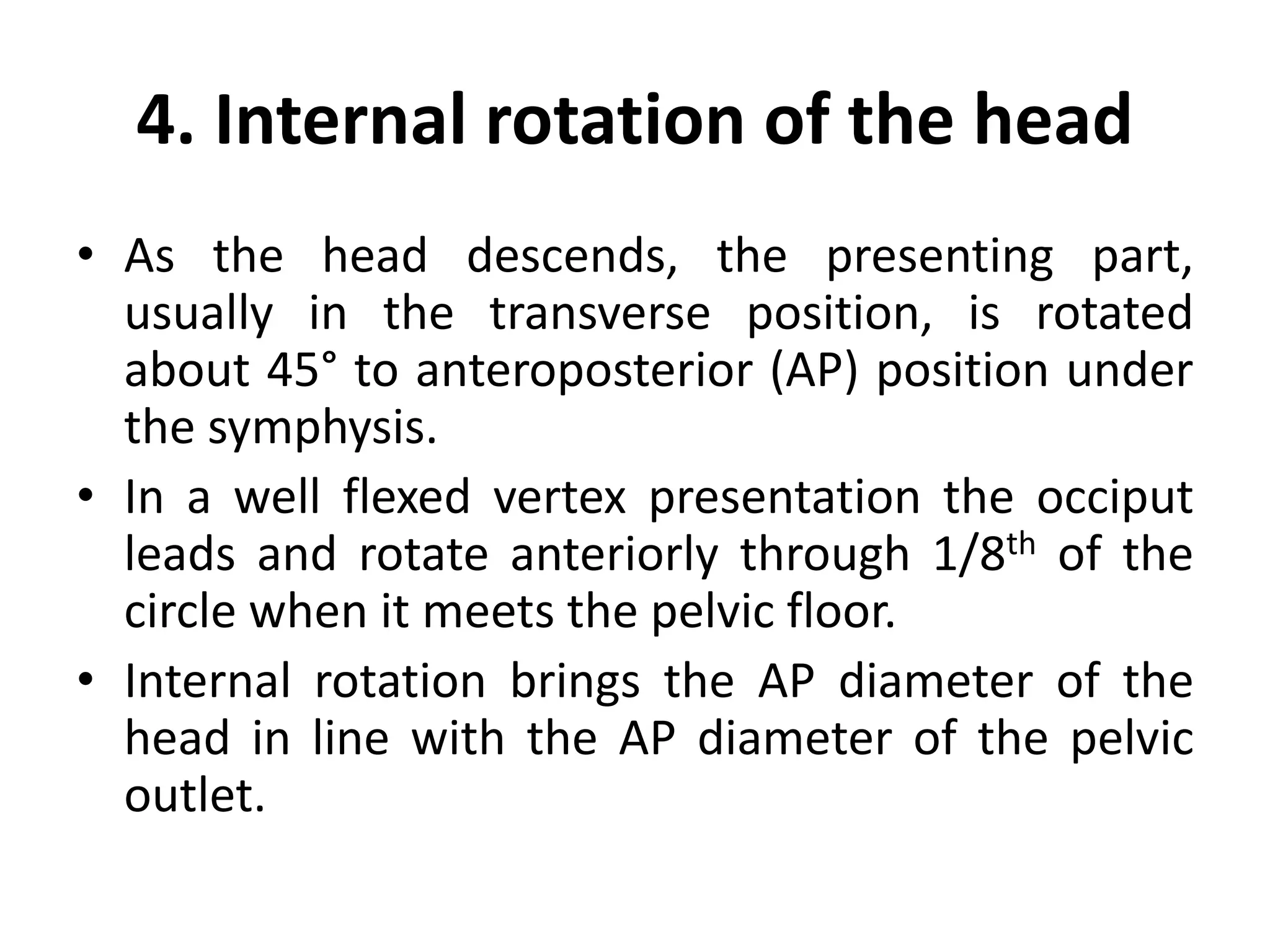 Mechanism of labour | PPTX