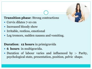 Mechanism of Labour and stages of labour | PDF