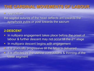 MECHANISM OF LABOUR (NORMAL and ABNORMAL).ppt