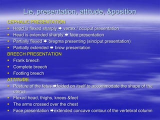 MECHANISM OF LABOUR (NORMAL and ABNORMAL).ppt