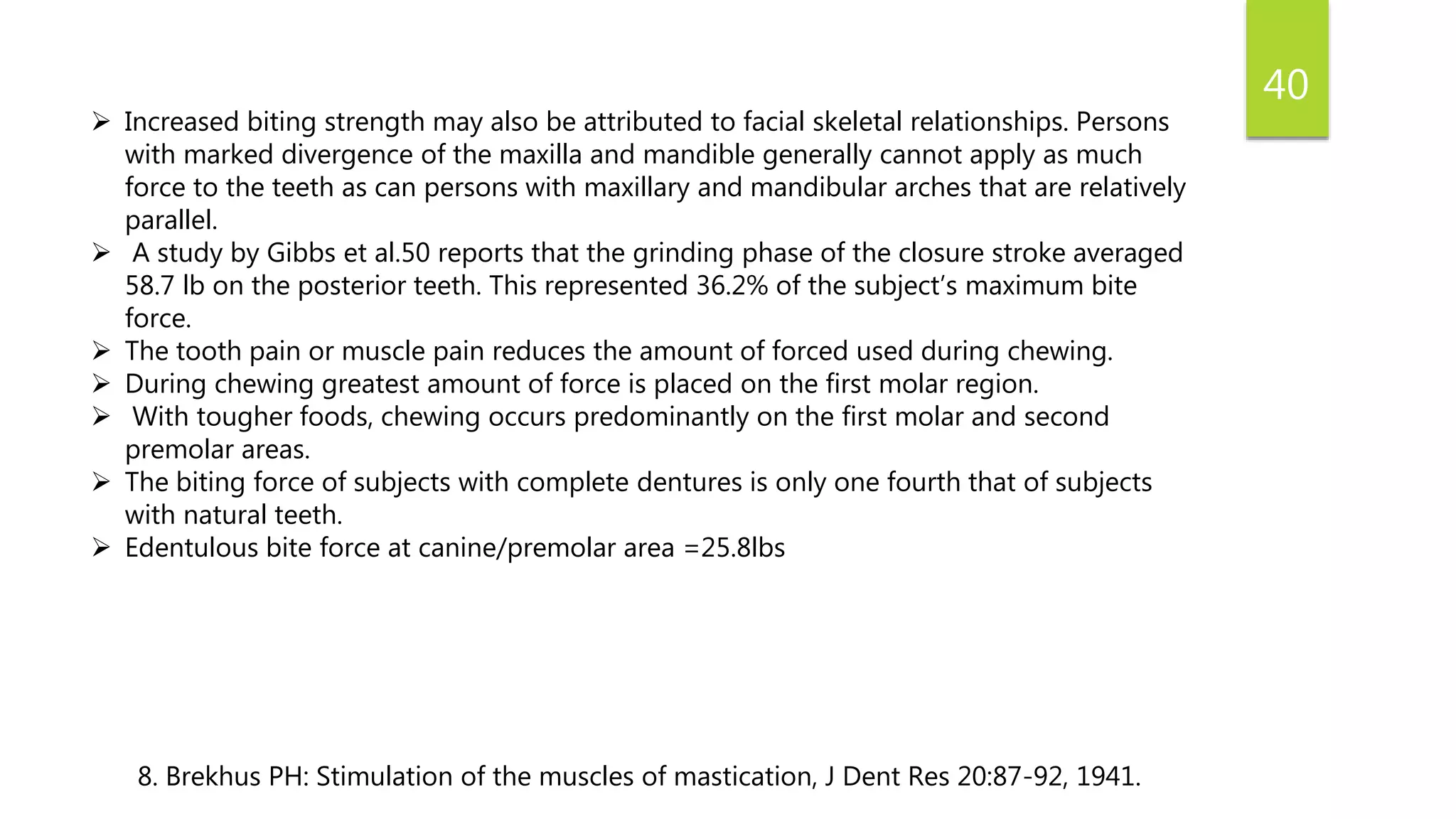 Mechanism of mastication | PPTX