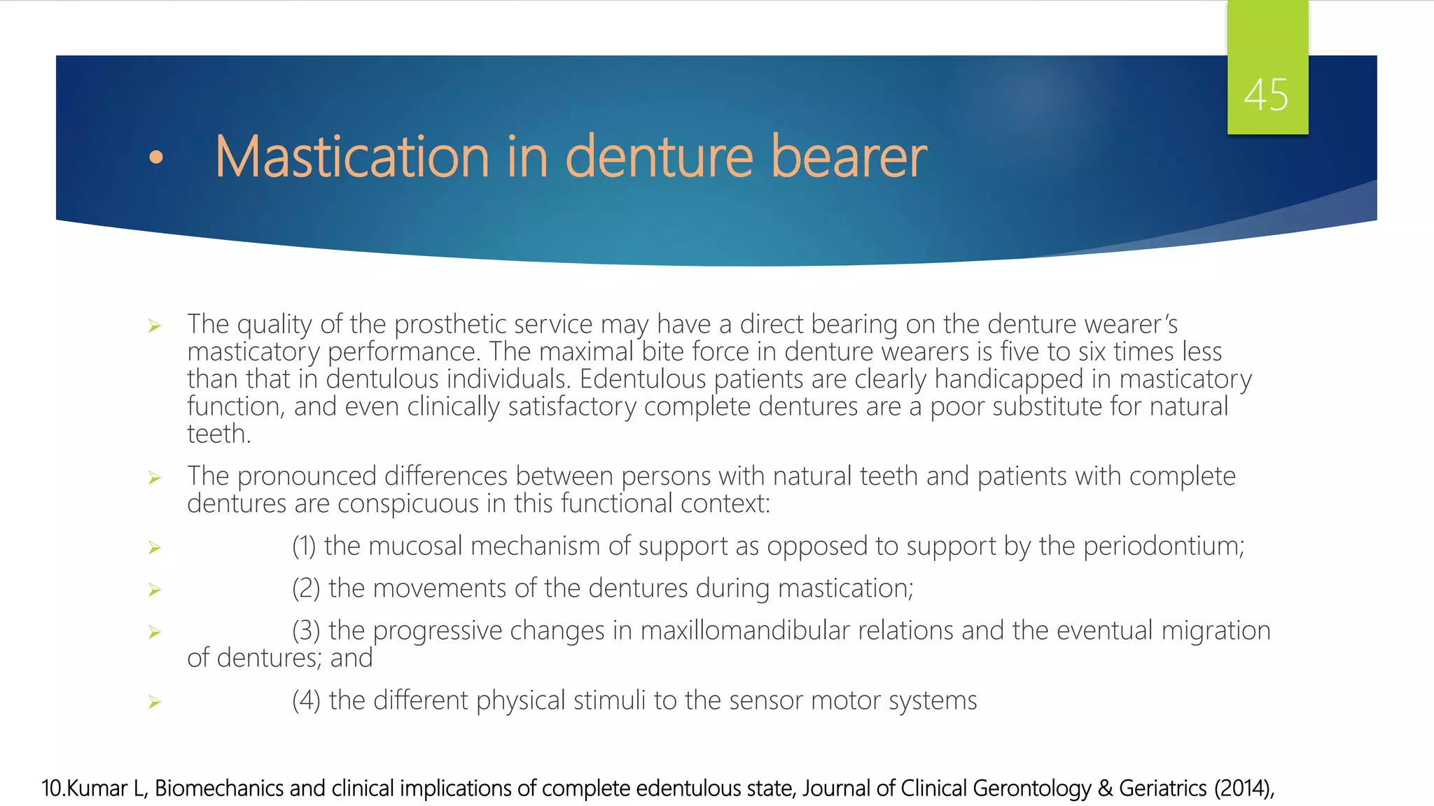 Mechanism of mastication | PPTX