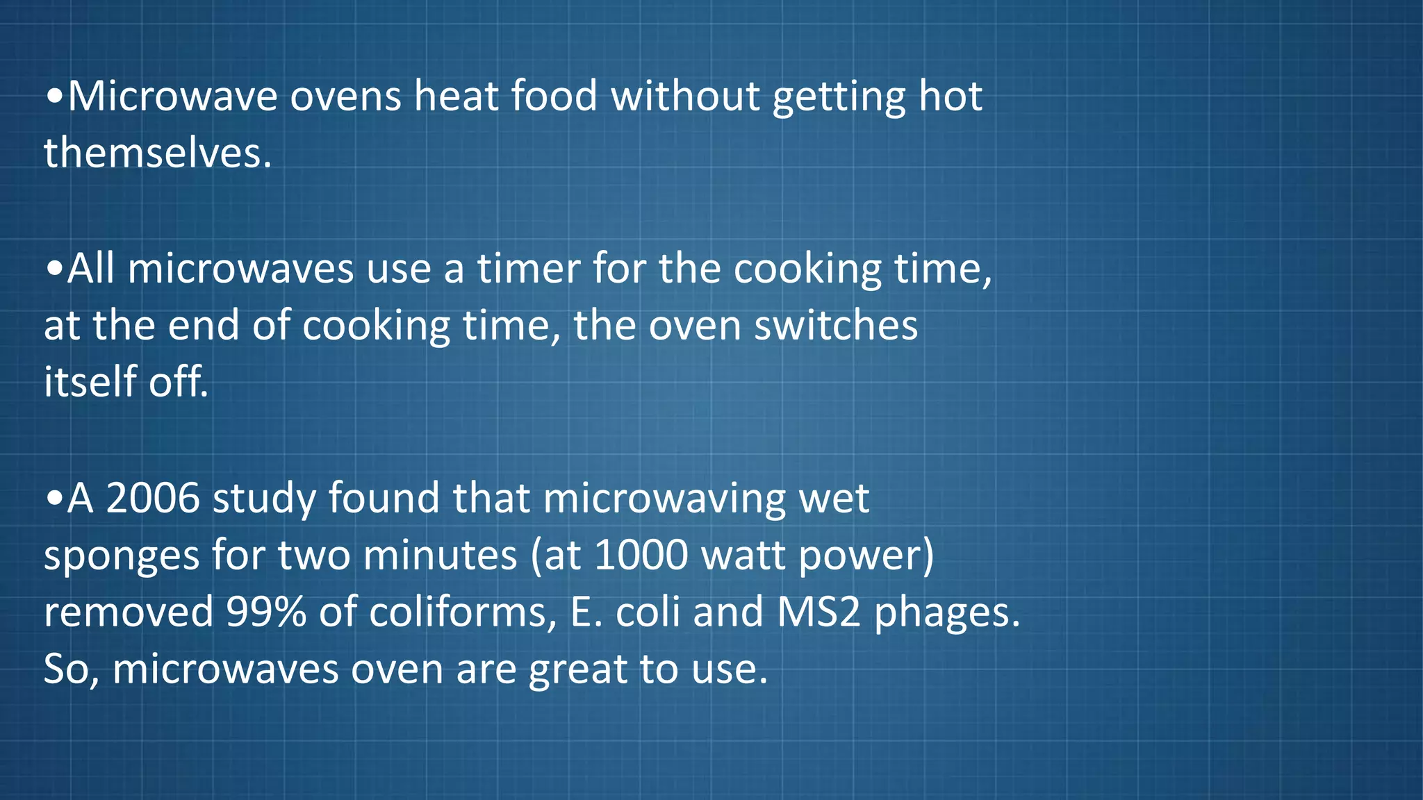 Mechanism of a Microwave Oven. | PPTX