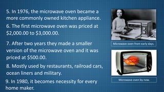Mechanism of a Microwave Oven. | PPTX