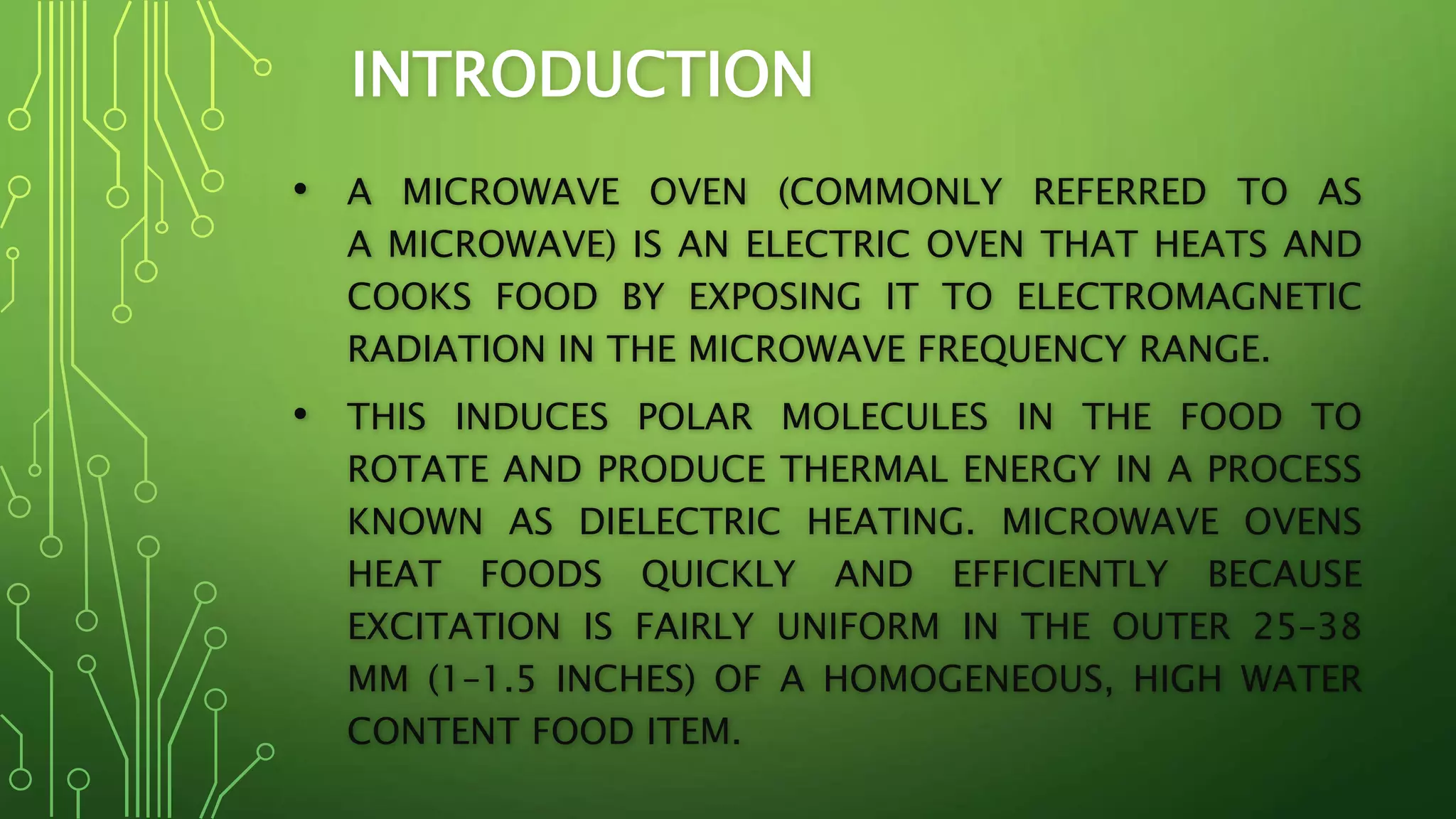 Mechanism of microwave oven | PPTX