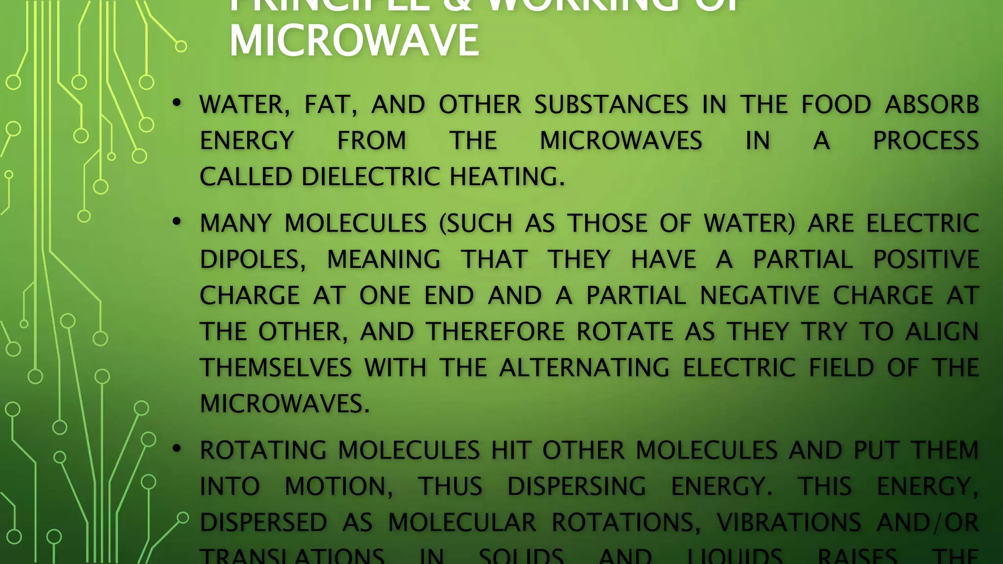 Mechanism of microwave oven | PPTX
