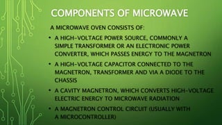 Mechanism of microwave oven | PPTX