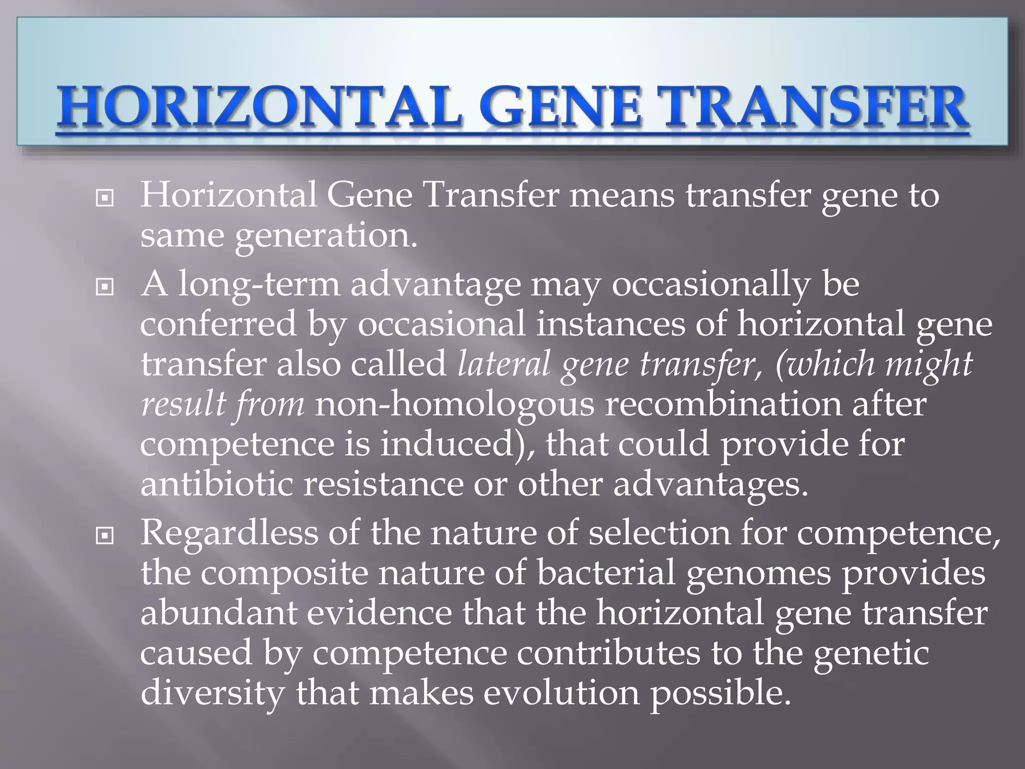 Mechanism of natural competence by Jaimin Maheta | PPTX