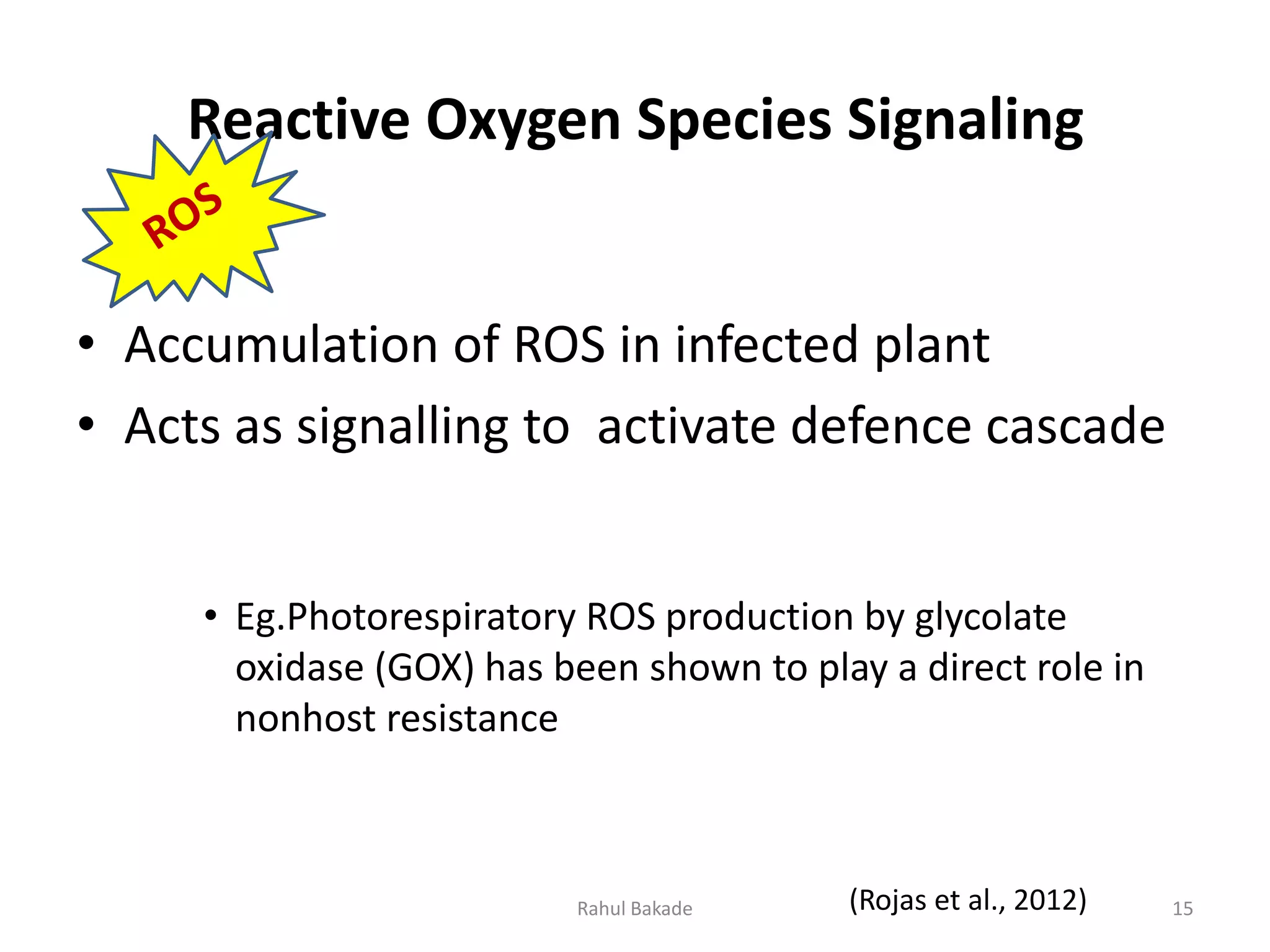 Mechanism of non host resistance against bacterial pathogens | PDF