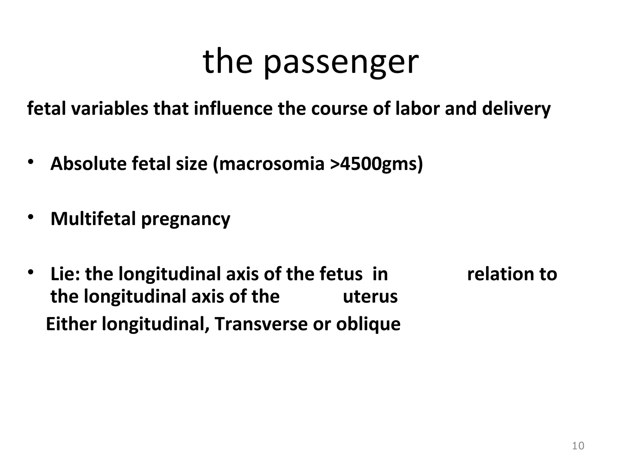 Mechanism of normal labor | PPT