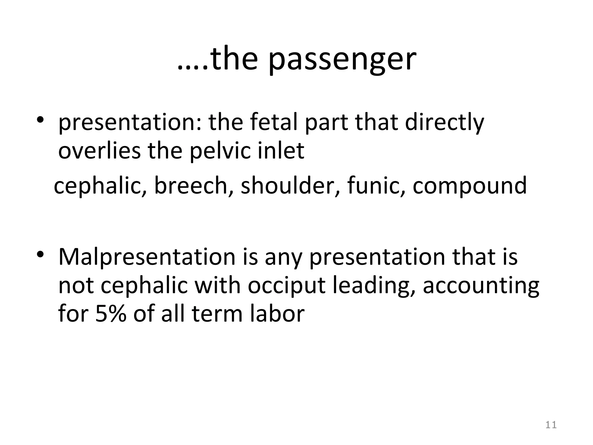 Mechanism of normal labor | PPT