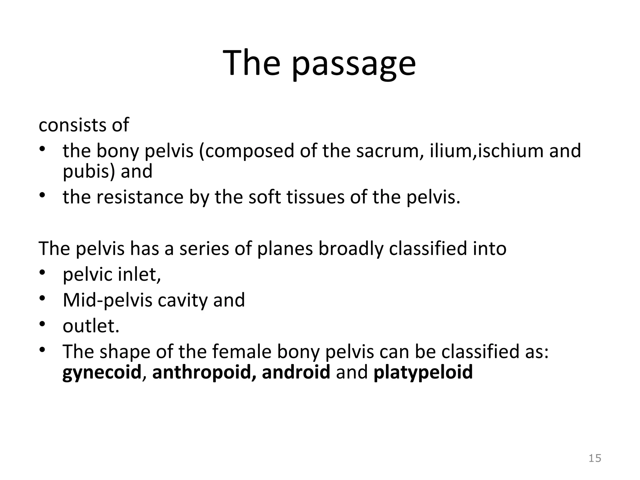 Mechanism of normal labor | PPT