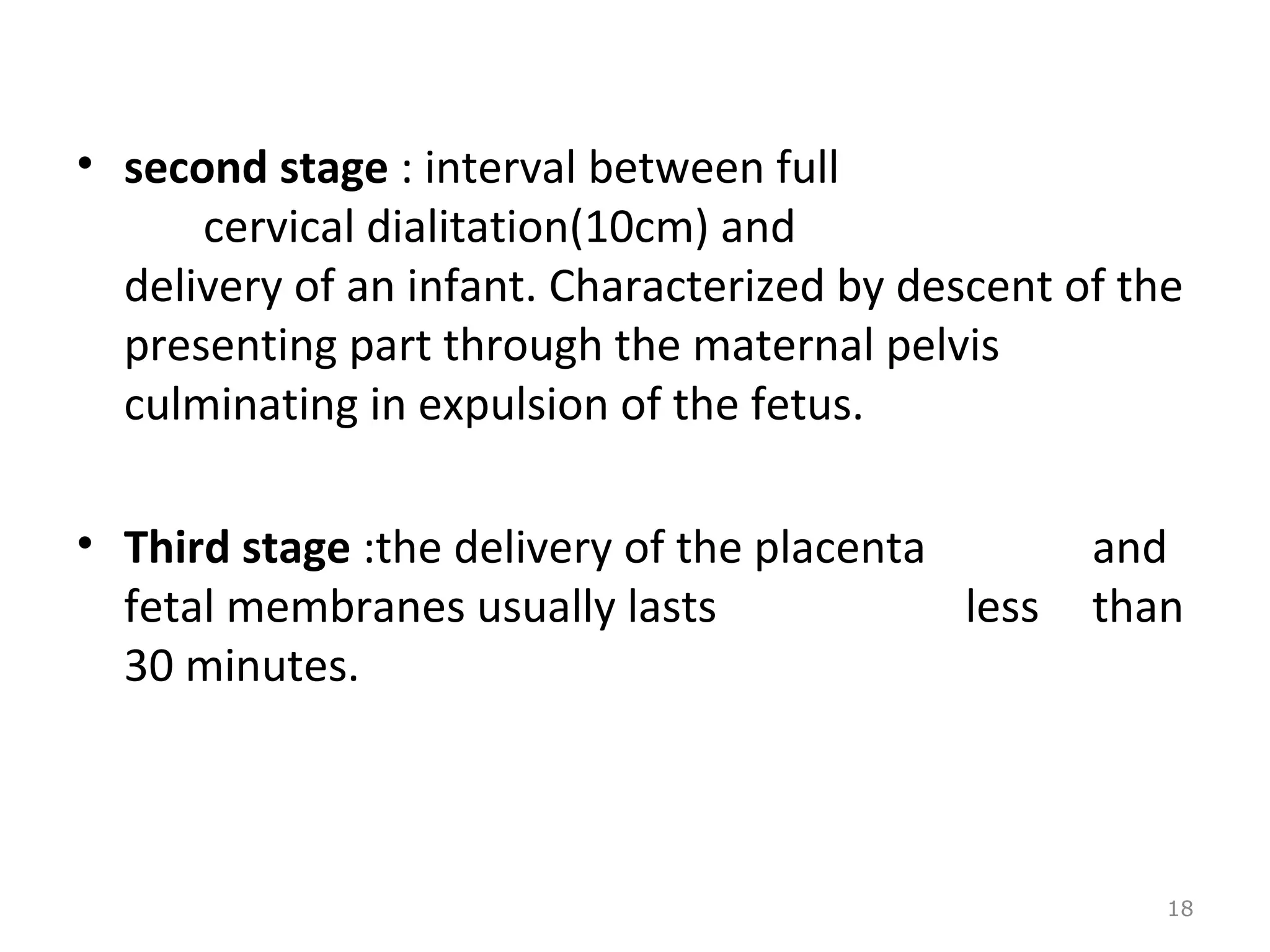 Mechanism of normal labor | PPT
