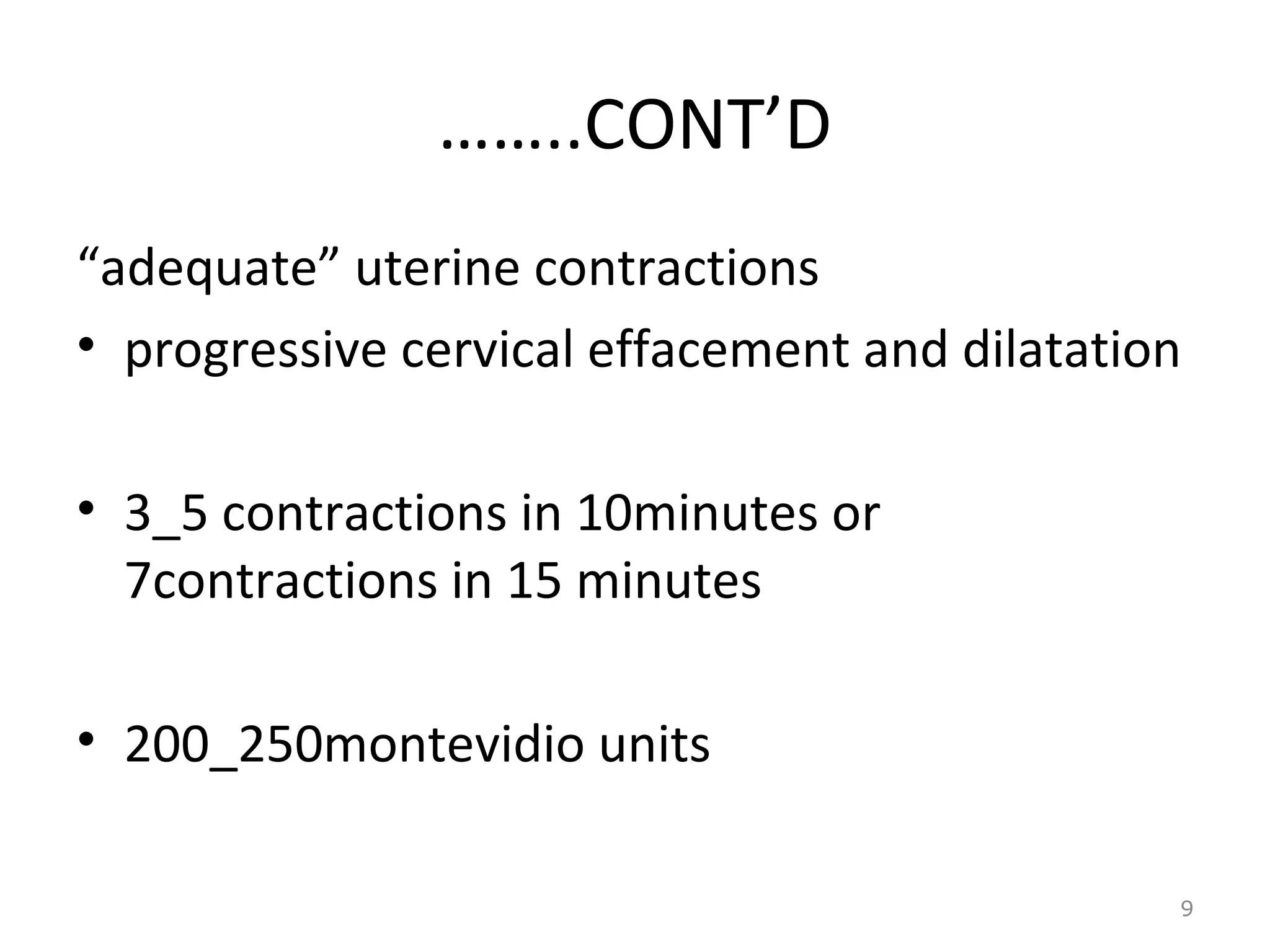 Mechanism of normal labor | PPT
