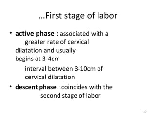 Mechanism of normal labor | PPT