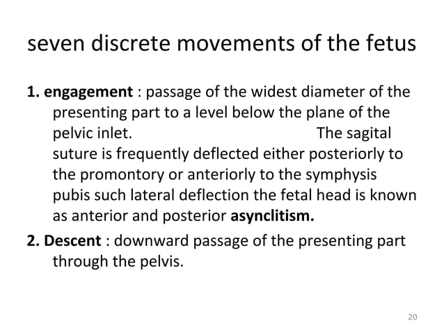 Mechanism of normal labor | PPT | Pregnancy | Reproductive Health
