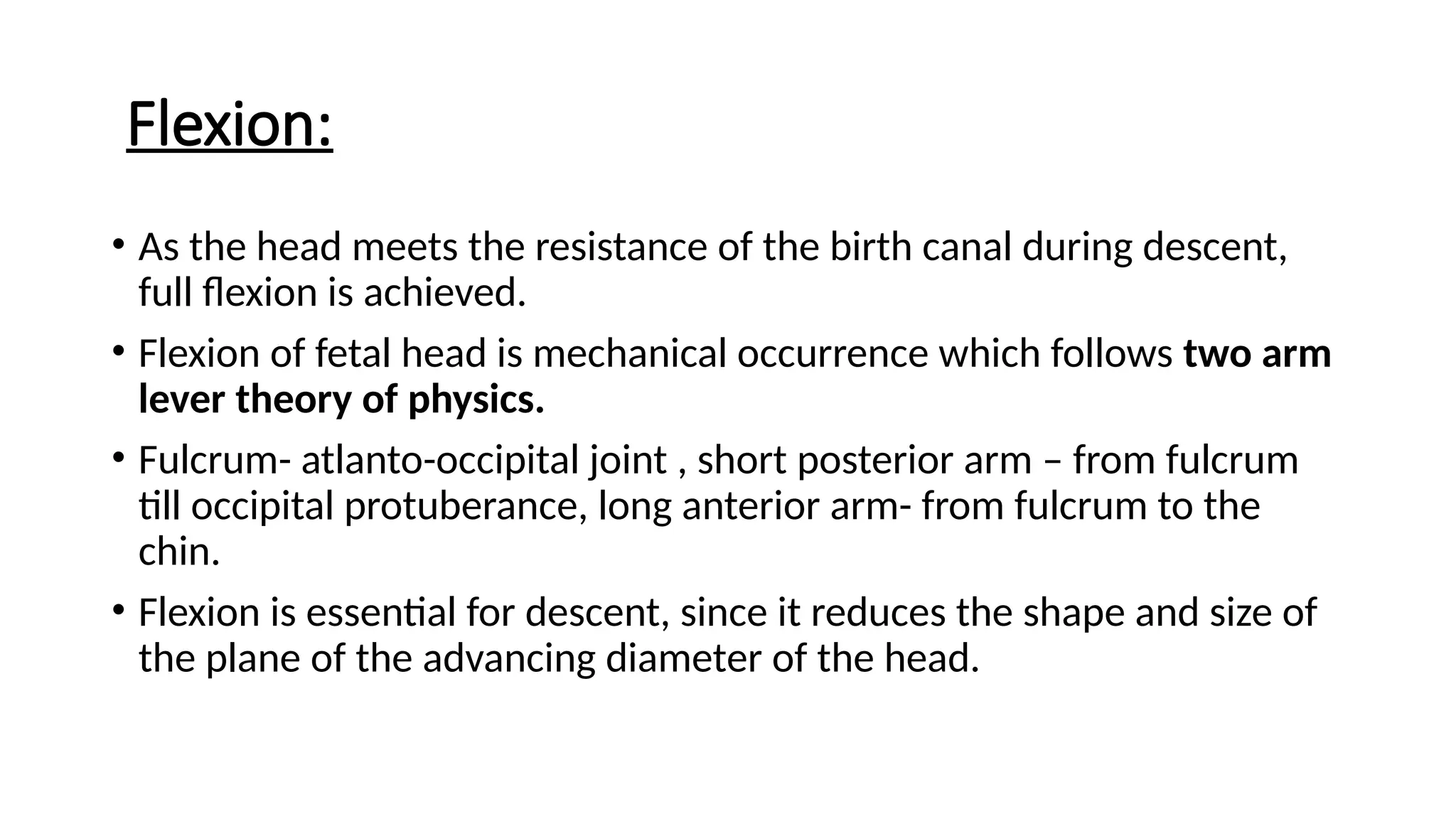 MECHANISM OF NORMAL LABOR in obs and gynaec | PPTX