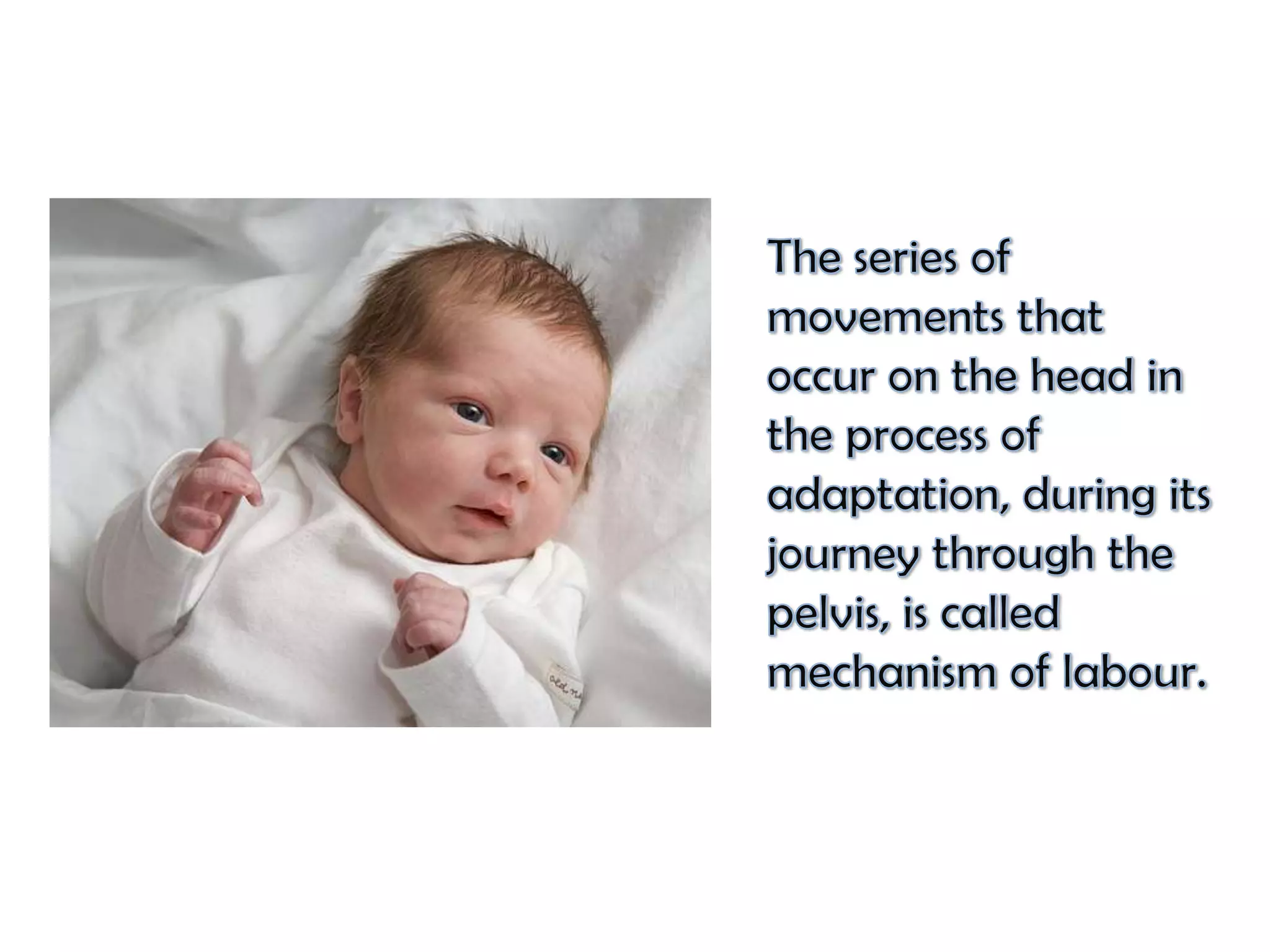 Mechanism of normal labour | PPTX