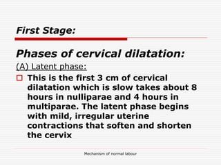 Mechanism of normal labour-Ramy.ppt