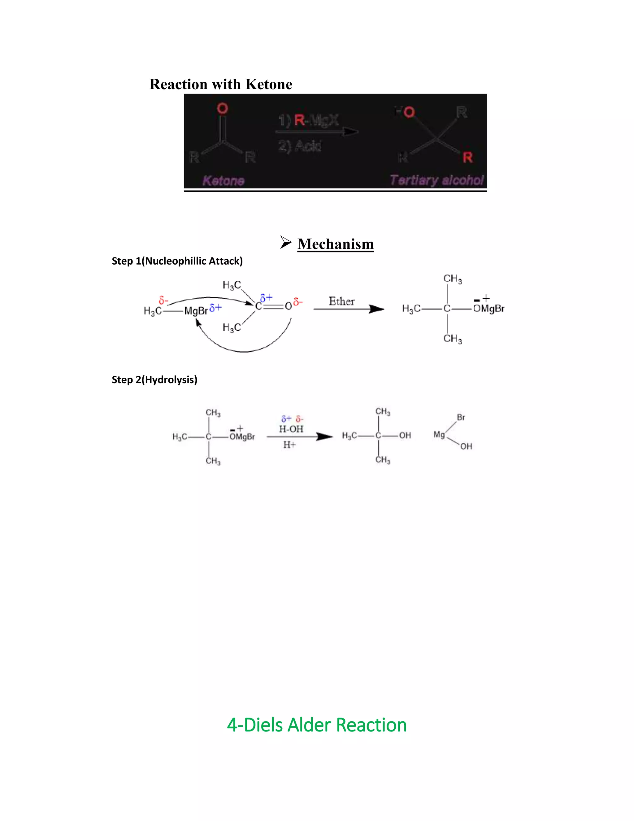 Most Important Reactions Mechanism of Organic Chemistry | DOCX