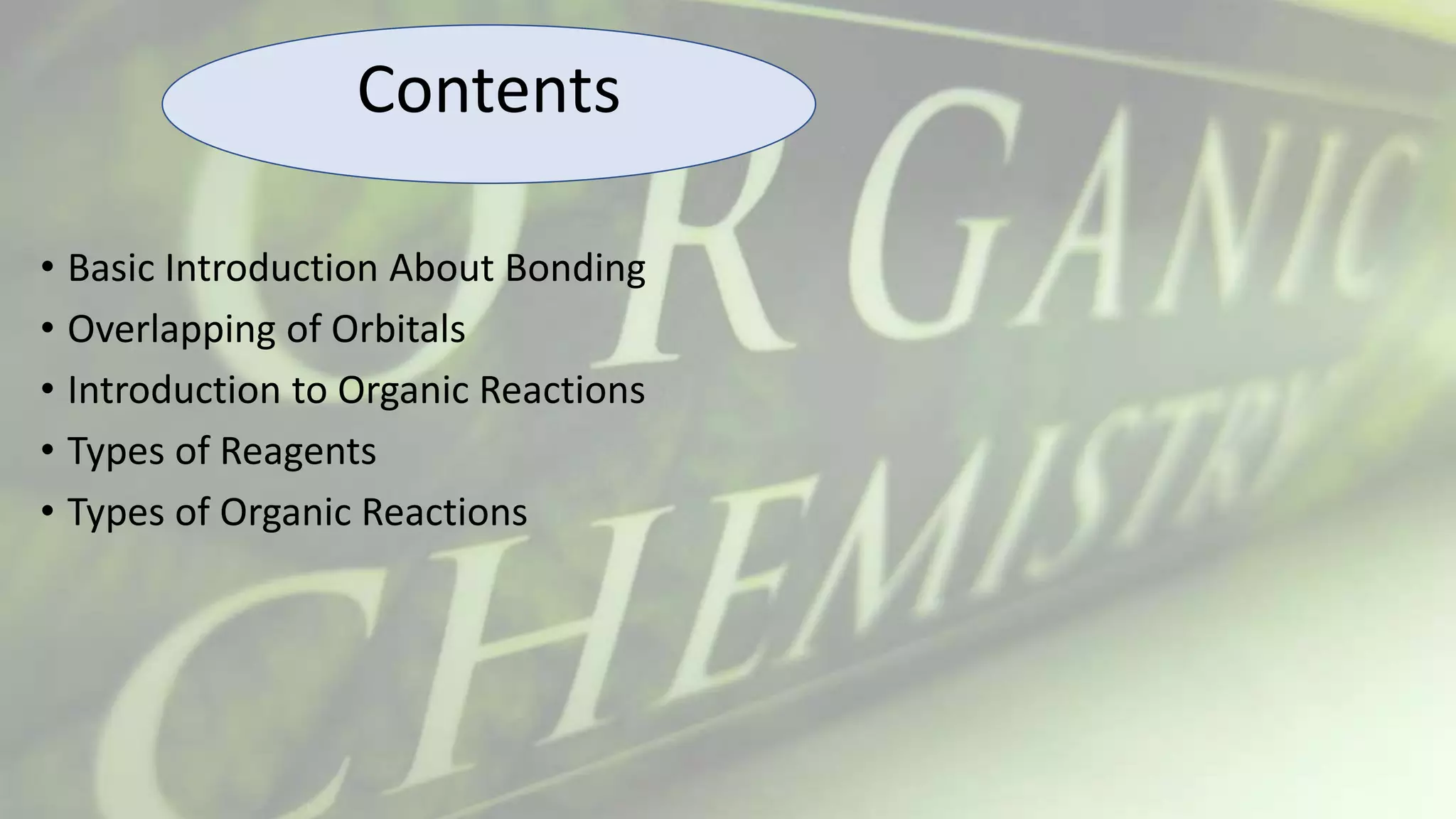 Mechanism of Organic Reactions.pptx