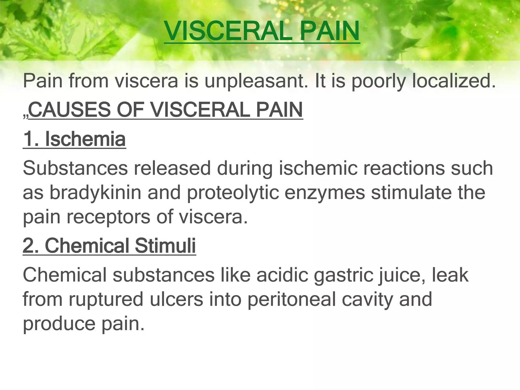 Mechanism of pain | Analgesic system | Pain Physiology | PPTX