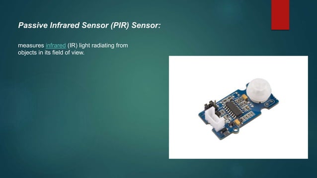 Mechanism of PIR sensor | PPTX | Internet of Things | Internet