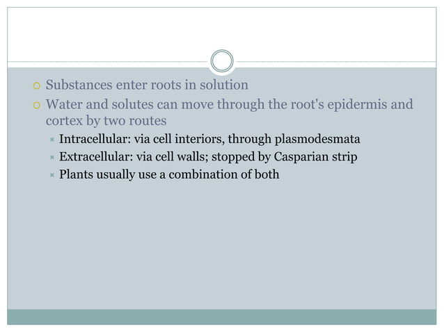 Mechanism of plant nutrient absorption by plant root and plant tissue ...
