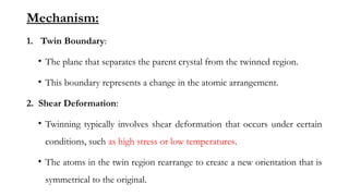 MECHANISM OF PLASTIC DEFORMATION for metals.pptx