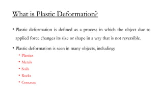 MECHANISM OF PLASTIC DEFORMATION for metals.pptx