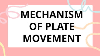Mechanism of Plate Tectonics and Tectonic .pptx
