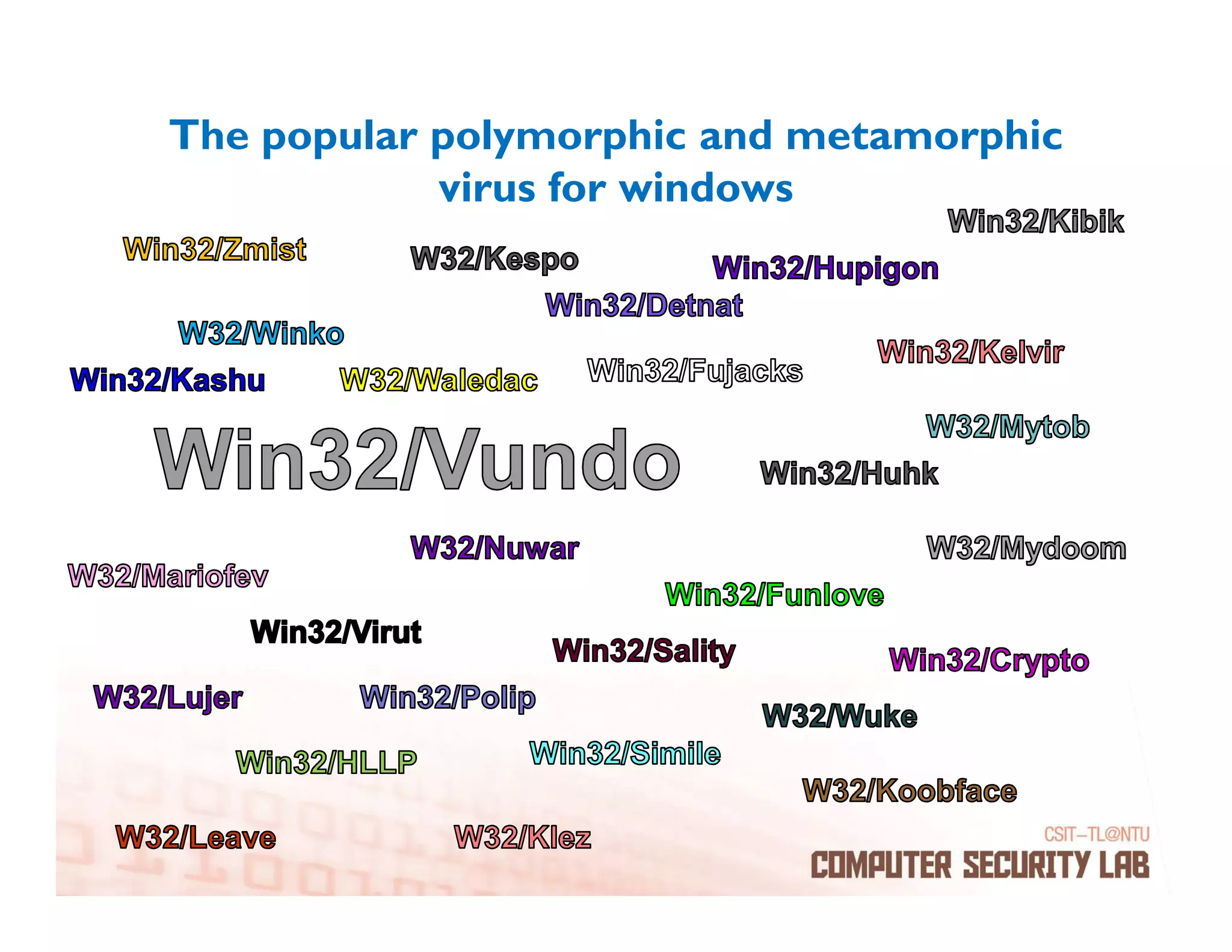 Mechanism Of Polymorphic And Metamorphic Virus | PDF