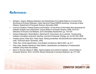 Mechanism Of Polymorphic And Metamorphic Virus | PDF