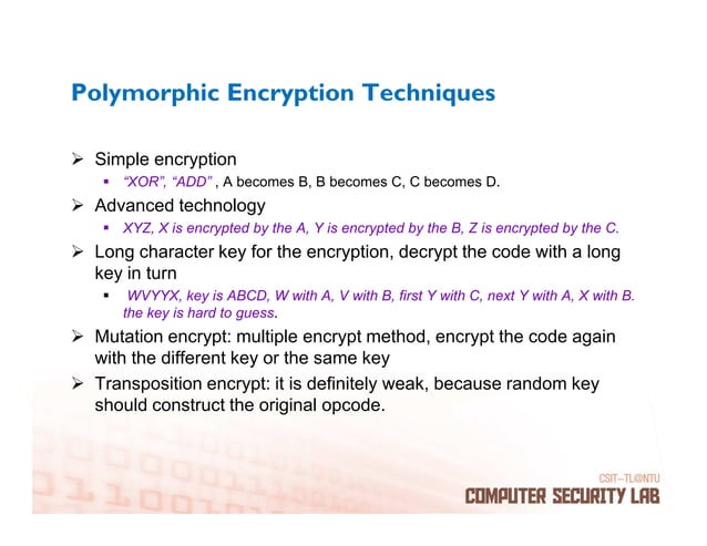 Mechanism Of Polymorphic And Metamorphic Virus | PDF
