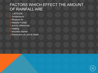 Mechanism of rain | PPT
