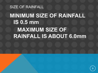 Mechanism of rain | PPT