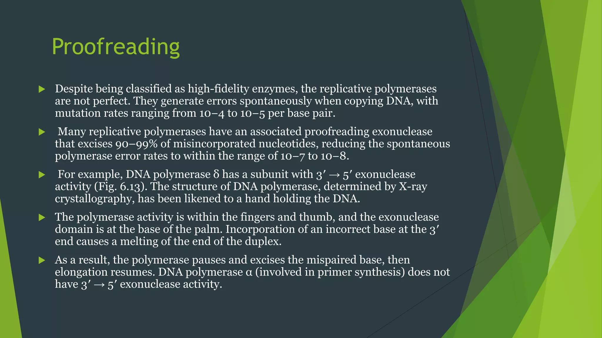 Mechanism of replication | PPTX