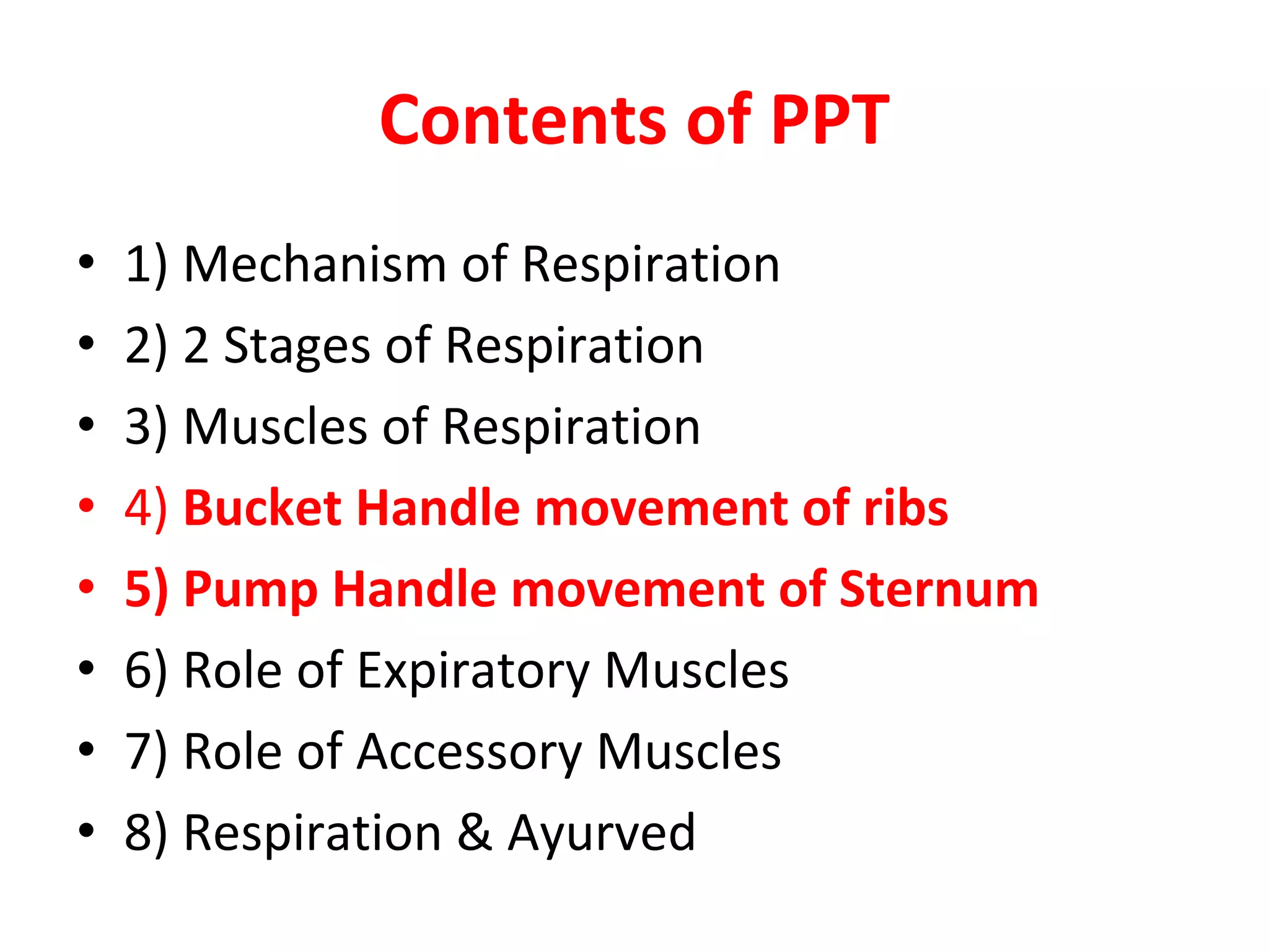 Mechanism of respiration | PDF