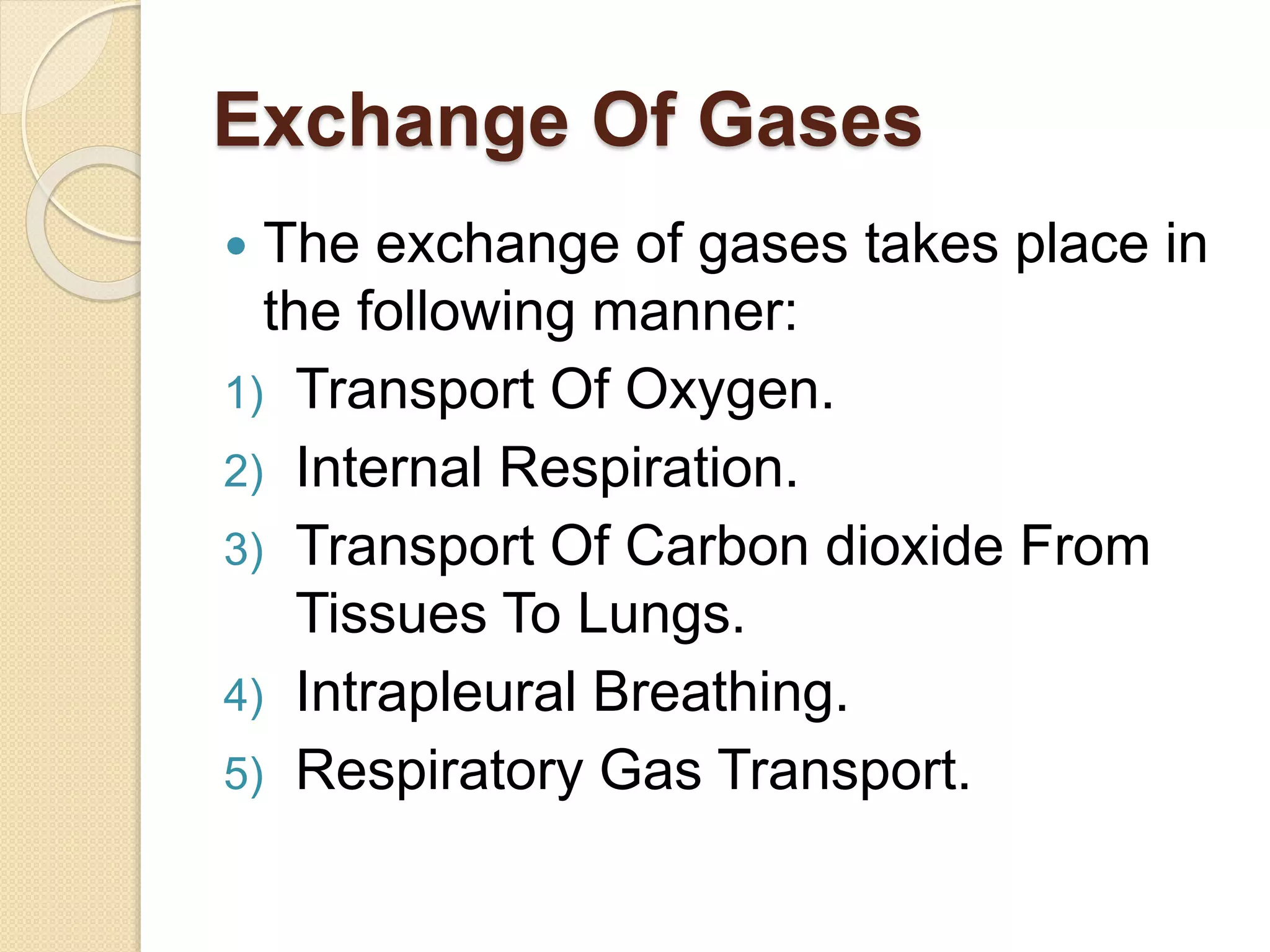 Mechanism of respiration | PPTX
