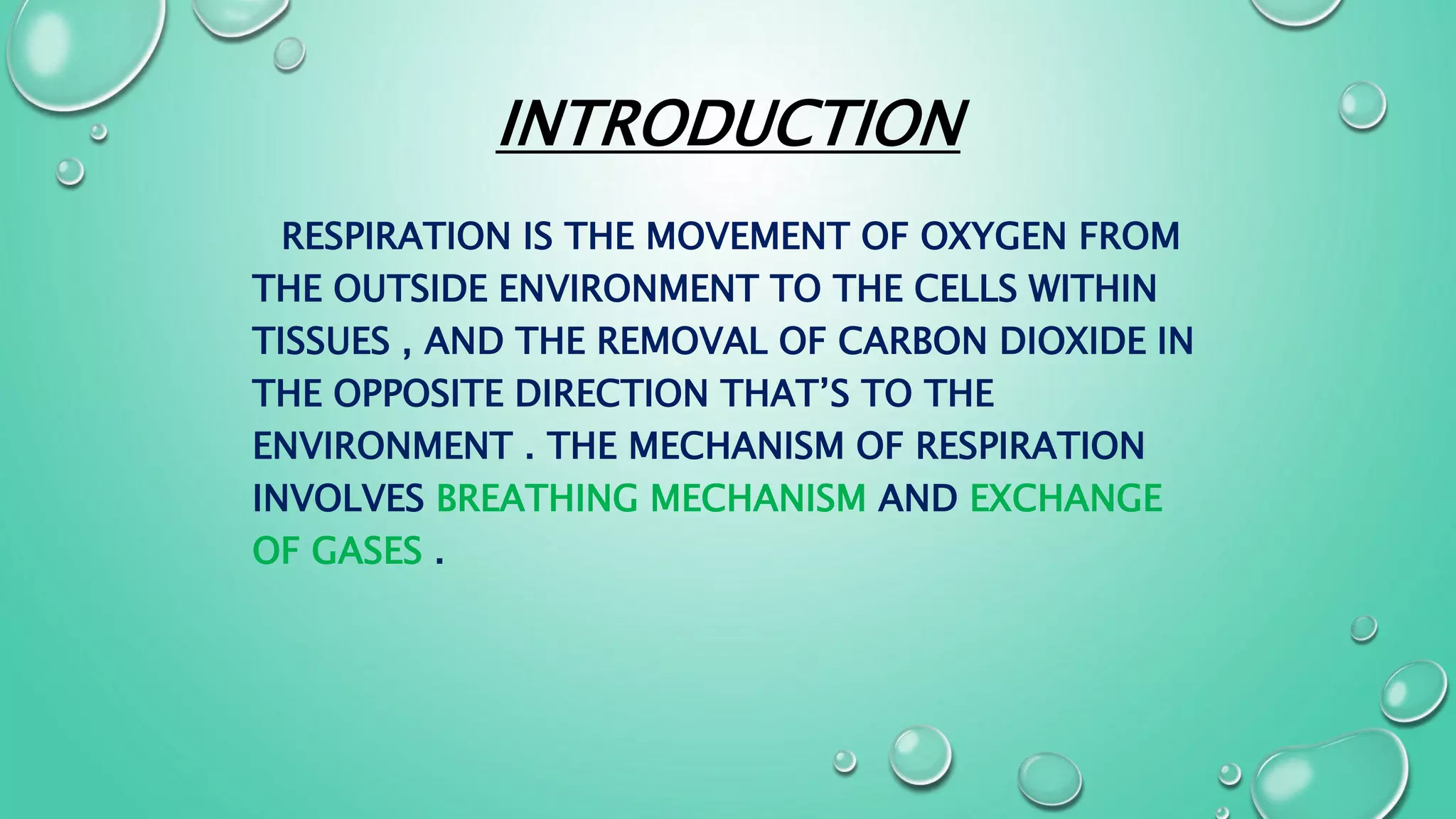 Mechanism of Respiration//BREATHING MECHANISM//Gaseous exchange ...