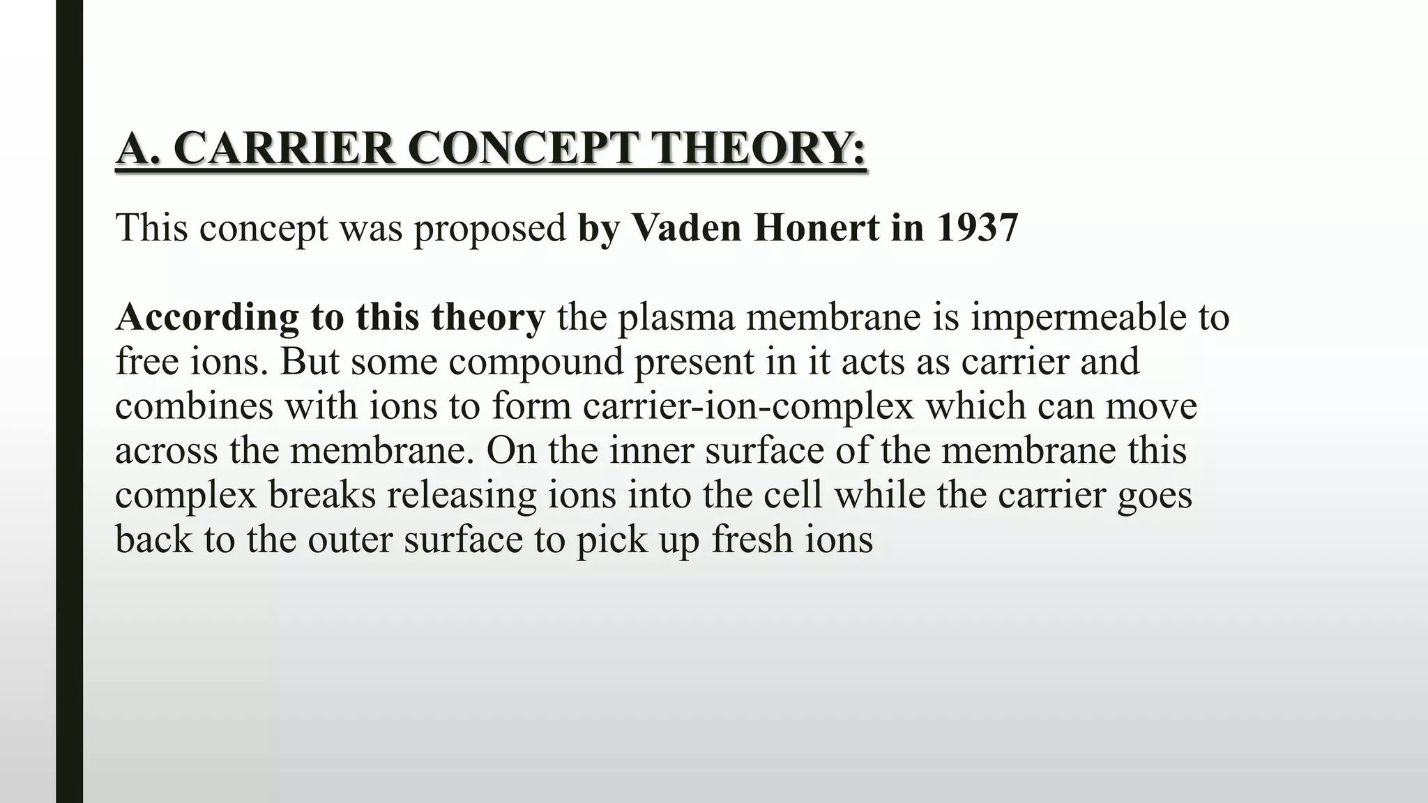 Mechanism of salt absorption and active absorption | PPTX